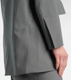 Max Mara Ebridi Wool, Mohair, And Silk Blazer