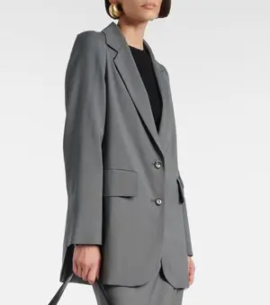 Max Mara Ebridi Wool, Mohair, And Silk Blazer