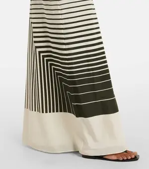 SIR. Leilana Striped Maxi Dress