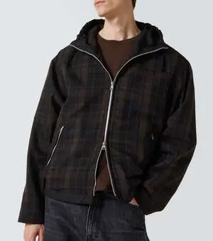 Our Legacy Riviera Checked Jacket - Black