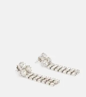 JIL SANDER Crystal-embellished Earrings