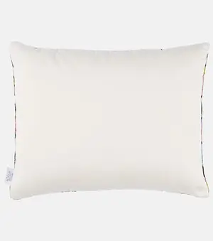 LES-OTTOMANS Velvet Cushion