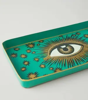 LES-OTTOMANS Eye Decorative Tray