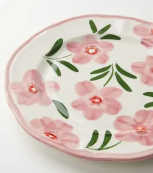 LES-OTTOMANS Floral Plate