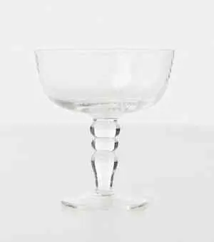BITOSSI Diseguale Set Of 6 Champagne Coupe Glasses