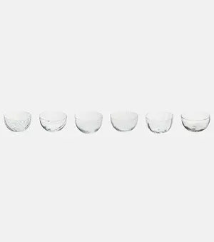 NASONMORETTI Idra Set Of 6 Cups - Neutrals