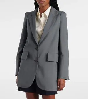 Max Mara Ebridi Wool, Mohair, And Silk Blazer