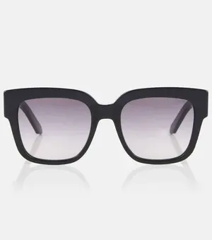 Dior Dioresille S1i Oversized Square Sunglasses - Black