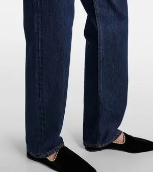 TOTEME Low-rise Straight Leg Jeans