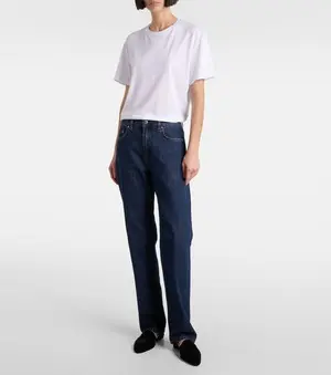TOTEME Low-rise Straight Leg Jeans