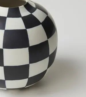 L'Objet Damier Small Vase - Multicoloured