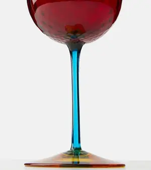 Dolce & Gabbana Murano Wine Glass - Red