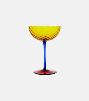 Dolce & Gabbana Murano Champagne Coupe Glass - Multicoloured