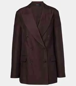 Joseph Double Breasted Blazers For Women