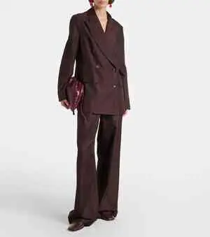 JOSEPH Valery Silk And Cotton Blazer