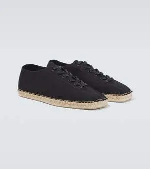 LEMAIRE Linoleum Canvas Espadrilles