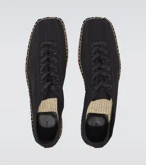 LEMAIRE Linoleum Canvas Espadrilles