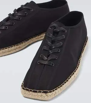 LEMAIRE Linoleum Canvas Espadrilles
