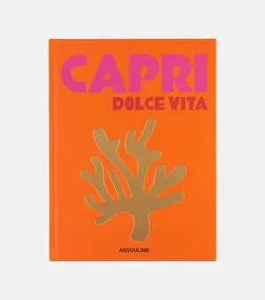 Assouline Capri Dolce Vita Book - Orange
