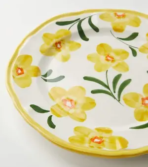 LES-OTTOMANS Floral Plate