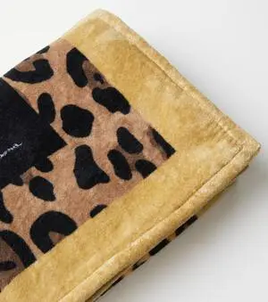 Dolce & Gabbana Leopardo Cotton Beach Towel