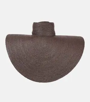 Zimmermann Raffia Sun Hat - Brown