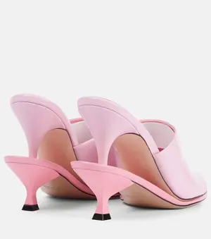 Jacquemus Doubles Leather Mules