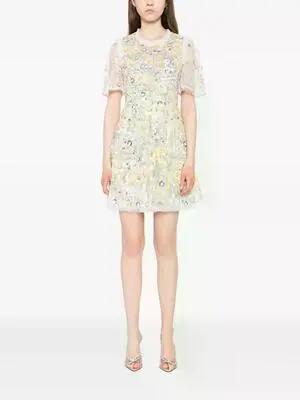 NEEDLE & THREAD Elina Mini Dress