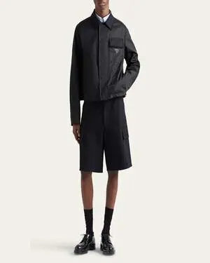 Prada Cropped Re-nylon Jacket
