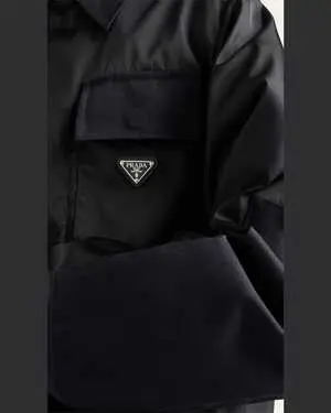 Prada Cropped Re-nylon Jacket