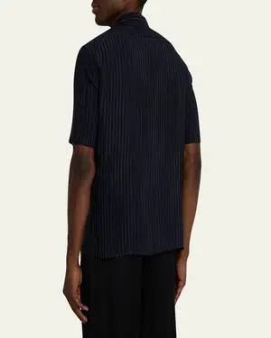 Saint Laurent Tonal Stripe Button-down Shirt