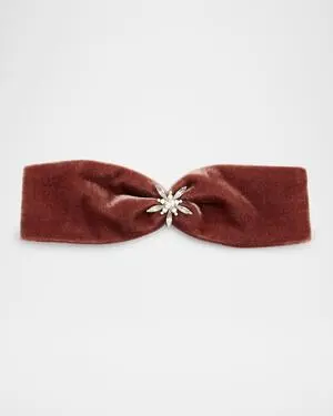 LELET NY Avril Crystal Headband - Amethyst
