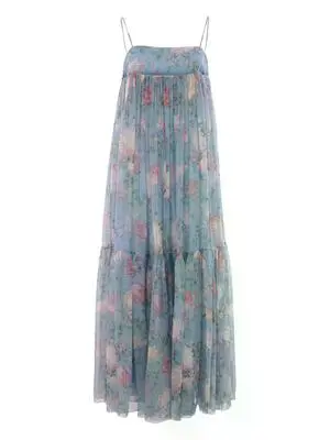 Chloé Sleeveless Maxi Dress - Blue