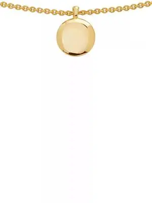 Monica Vinader 18kt Recycled Vermeil Birthstone Diamond Pendant Necklace - Gold