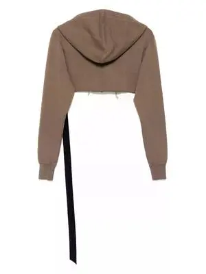 Rick Owens Cropped Hoodie