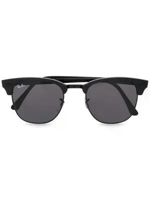 Ray-ban Clubmaster Square Sunglasses - Black