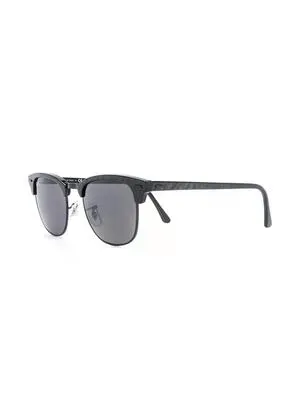 Ray-ban Clubmaster Square Sunglasses - Black