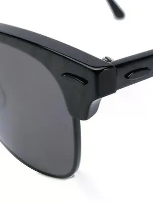 Ray-ban Clubmaster Square Sunglasses - Black