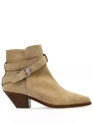 Isabel Marant 60mm Suede Ankle Boots - Brown