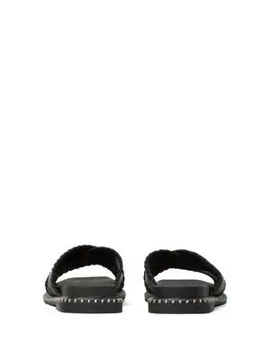 Karl Lagerfeld Lleo Whipstitch Sandals