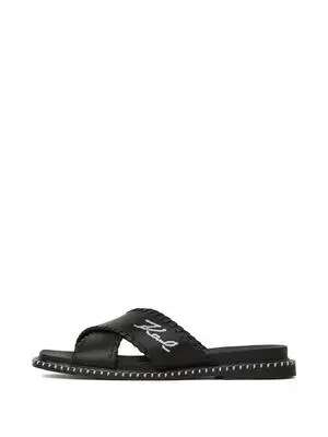 Karl Lagerfeld Lleo Whipstitch Sandals