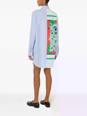 Moschino Patchwork Shirt Dress