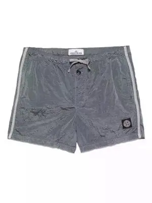 Stone Island Compass-patch Swim Shorts