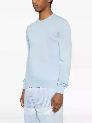 Comme Des Garçons Crew-neck Sweater - Blue