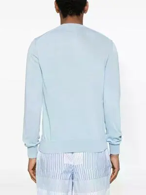 Comme Des Garçons Crew-neck Sweater - Blue
