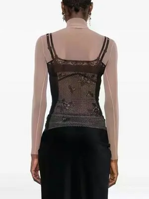 Balenciaga Trompe-l'oeil Top - Neutrals