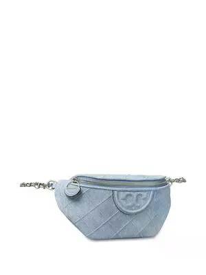 Tory Burch Fleming Denim Belt Bag - Blue