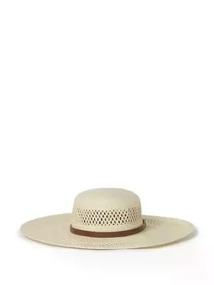 Karl Lagerfeld K/autograph Sun Hat - Neutrals