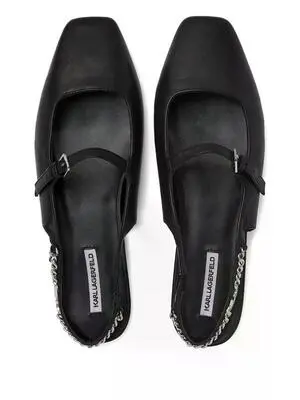 Karl Lagerfeld Konnie Sling Flats