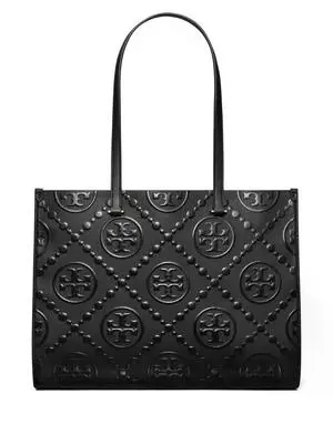 Tory Burch Monogram Tote Bag - Black